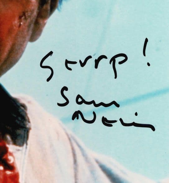 Sam Neill Autograph Signed Photo - Jurassic Park