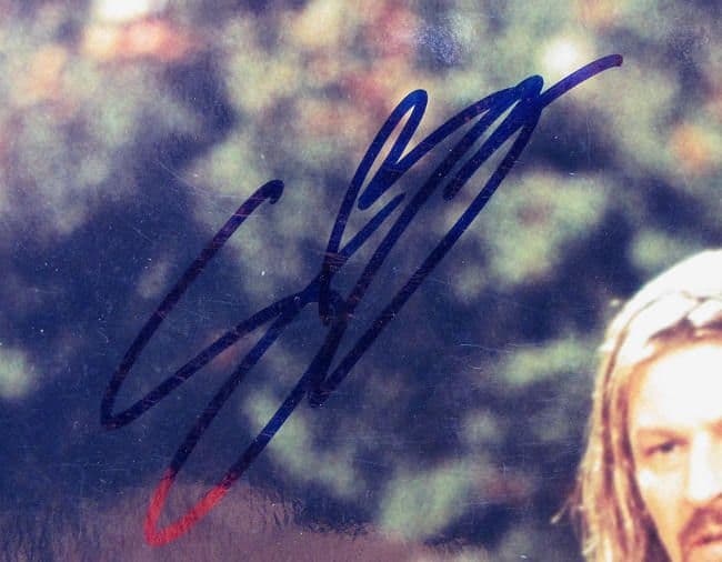 Sean Bean Autograph Signed Photo LOTR For Sale