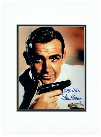 Sean Connery Autograph Signed Photo - James Bond 007