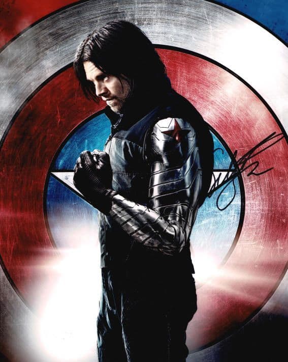 Sebastian Stan Autograph Signed Photo - Captain America