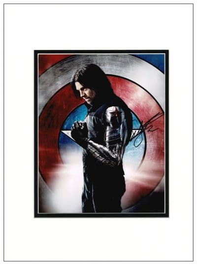Sebastian Stan Autograph Signed Photo - Captain America