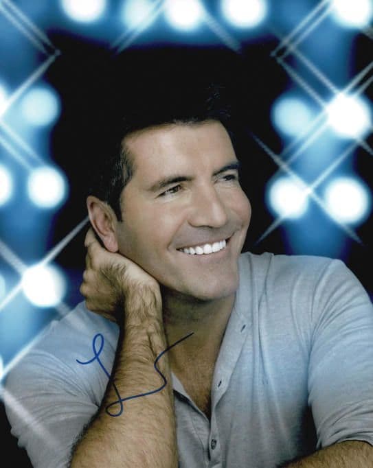 Simon Cowell Autograph Signed Photo - The X Factor