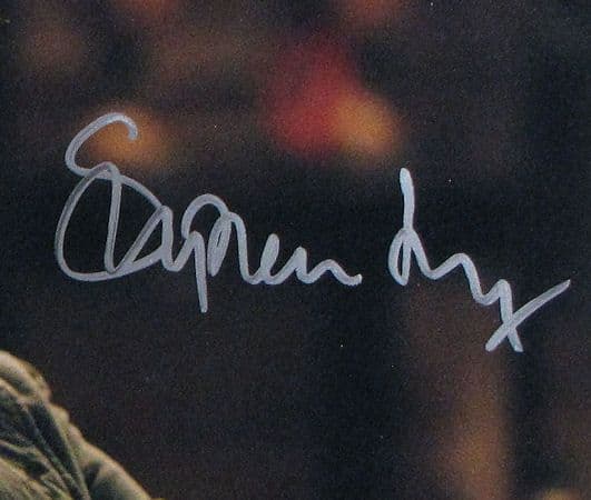Stephen Fry Autograph Signed Photo