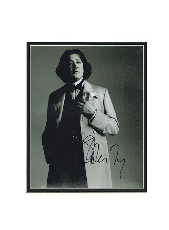 Stephen Fry Autograph Signed Photo - Wilde