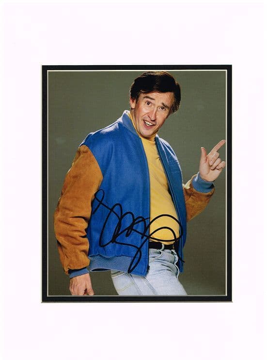 Steve Coogan Autograph Signed Photo - Alan Partridge