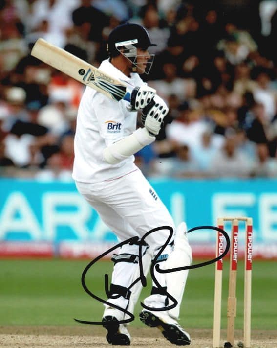 Stuart Broad Autograph Signed Photo - Cricket