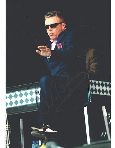 Suggs Autograph Signed Photo - Madness