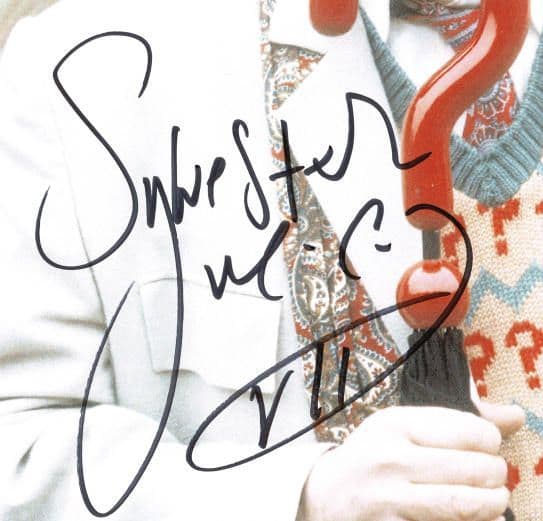 Sylvester McCoy Autograph Photo Signed - Dr Who