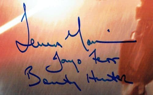 Temuera Morrison Autograph Signed Photo Jango Fett Star Wars