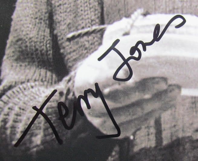 Terry Jones Autograph Photo Signed - Monty Python