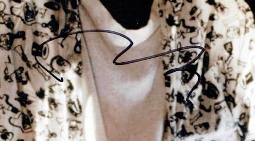 Tim Burton Autograph Signed Photo