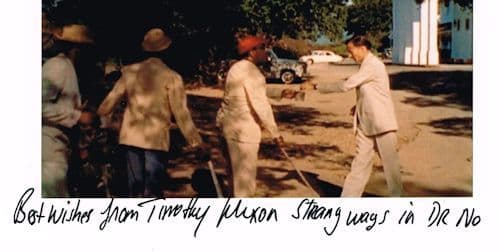 Timothy Moxon Autograph Signed Photo - Dr No