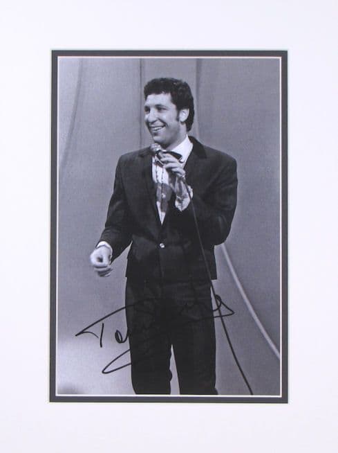 Tom Jones Autograph Photo