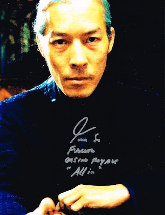 Tom So Autograph Signed Photo - Casino Royale