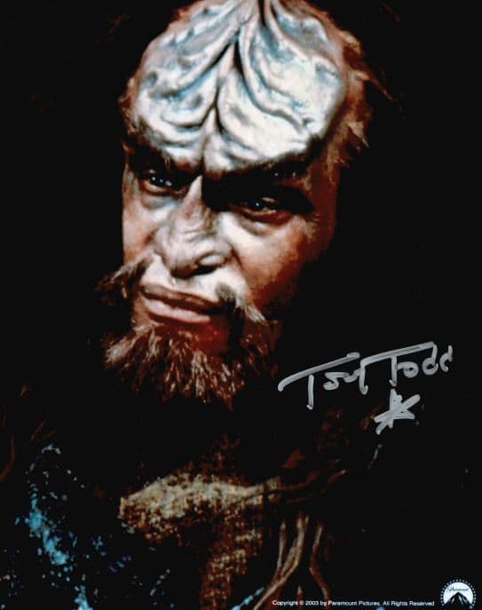 Tony Todd Autograph Signed Photo - Star Trek The Next Generation