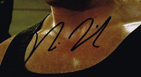 Vin Diesel Autograph Signed Photo
