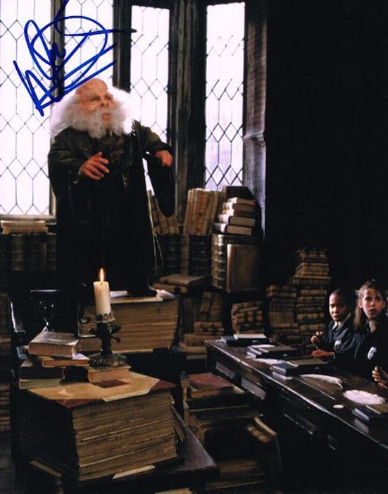 Warwick Davis Autograph Signed Photo - Harry Potter