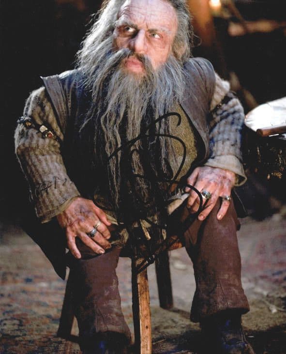 Warwick Davis Autograph Signed Photo - Nikabrik