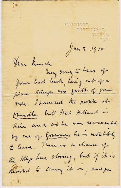 WG Grace Autograph Letter Signed