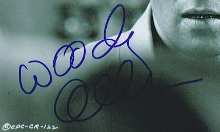 Woody Allen Autograph Signed Photo - Casino Royale