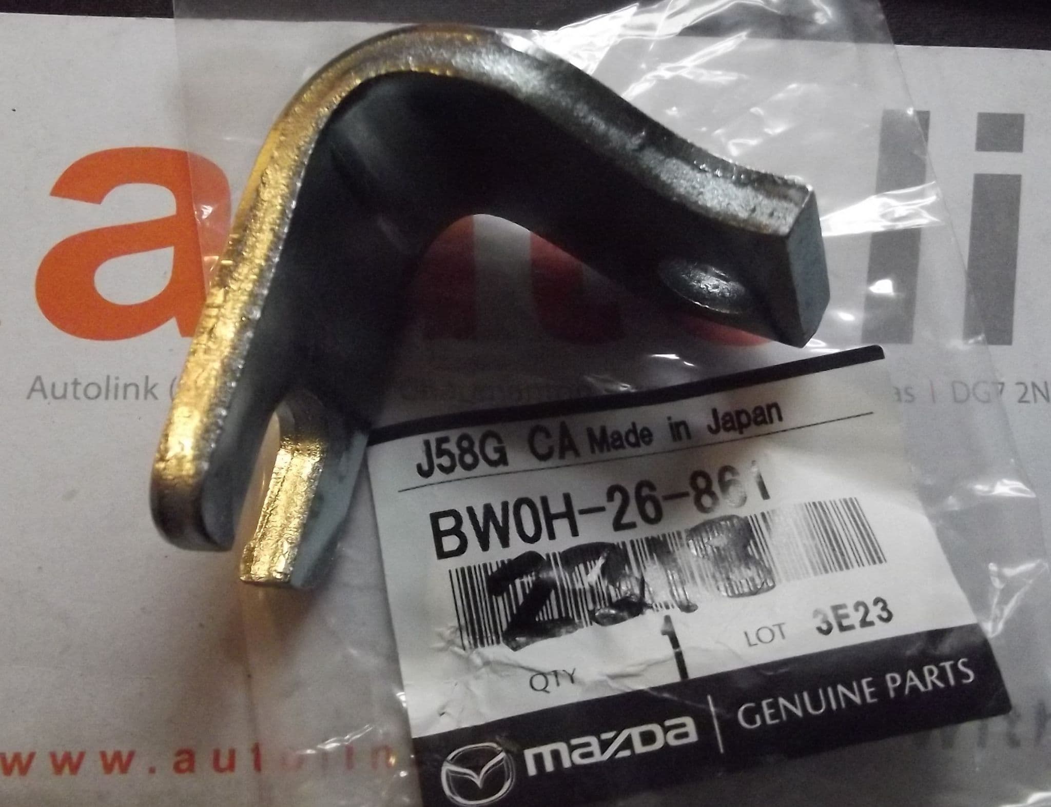 Bracket handbrake cable to caliper l/h Mazda MX-5 mk1 & mk2 left hand ...