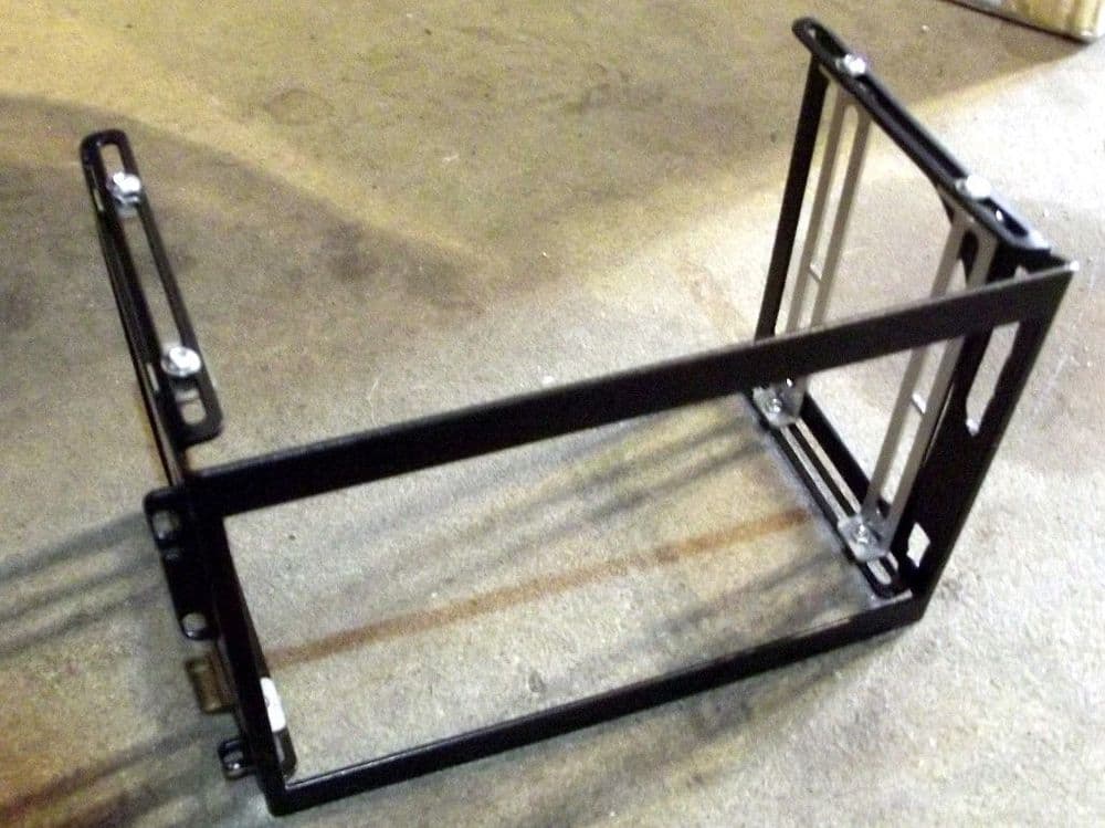 Cubby panel 2 5-DIN for 2-DIN radio black Mazda MX-5 mk1 JASS Performance