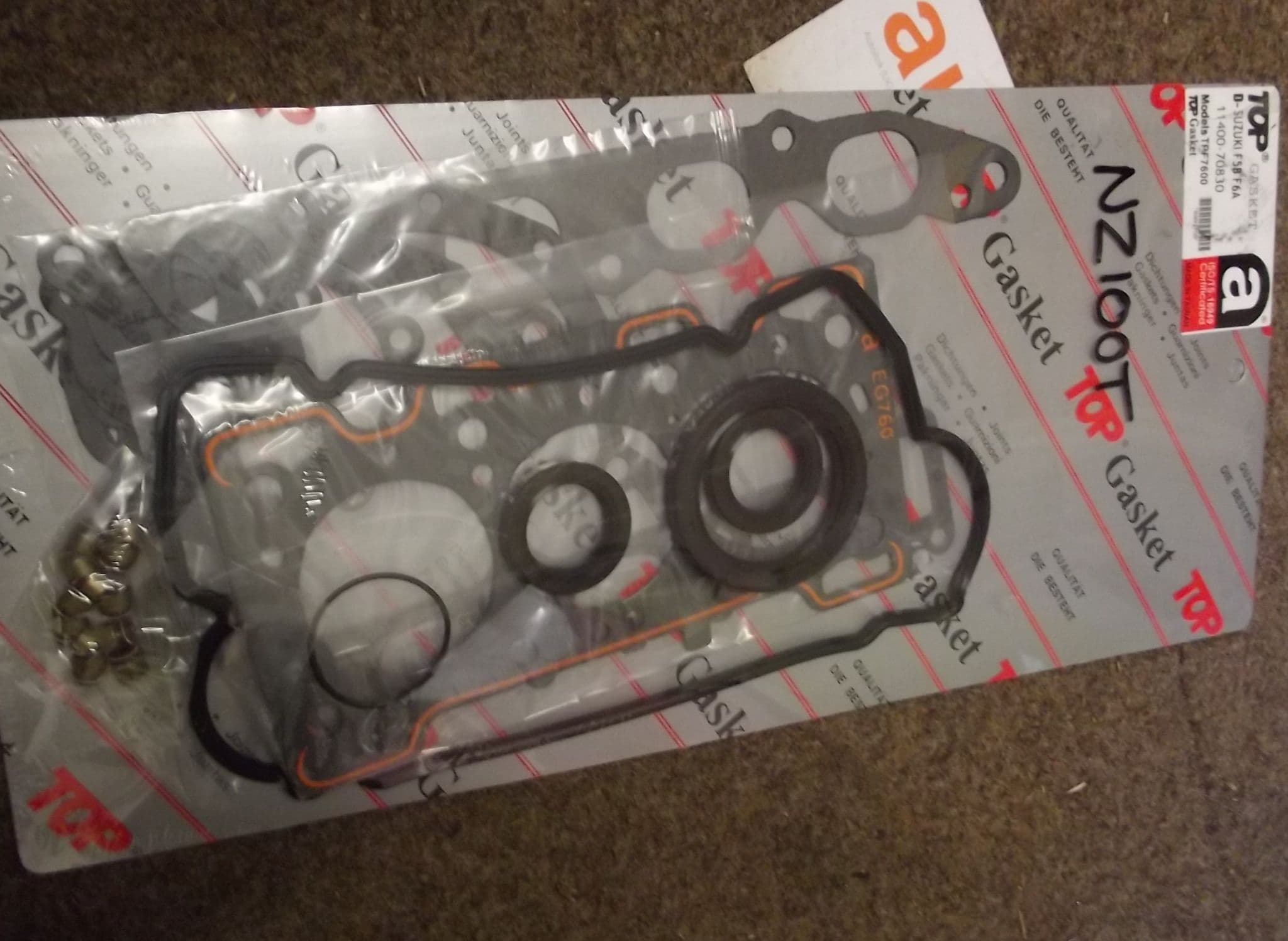 Gasket set Suzuki F5B F6A 11400-70830