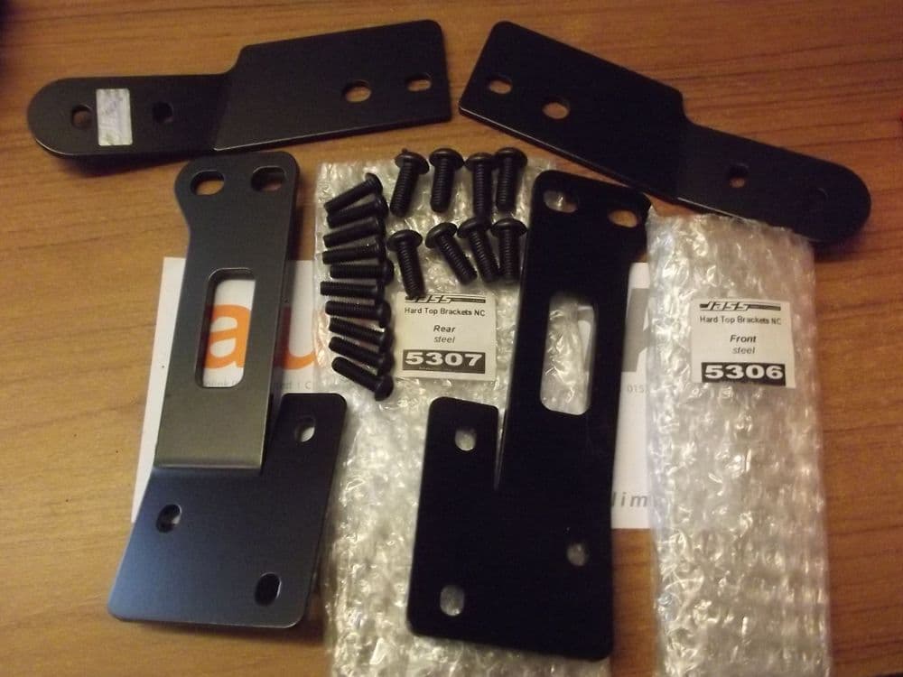 Hardtop fixing brackets front & side mounting with fittings MX-5 mk3 ...