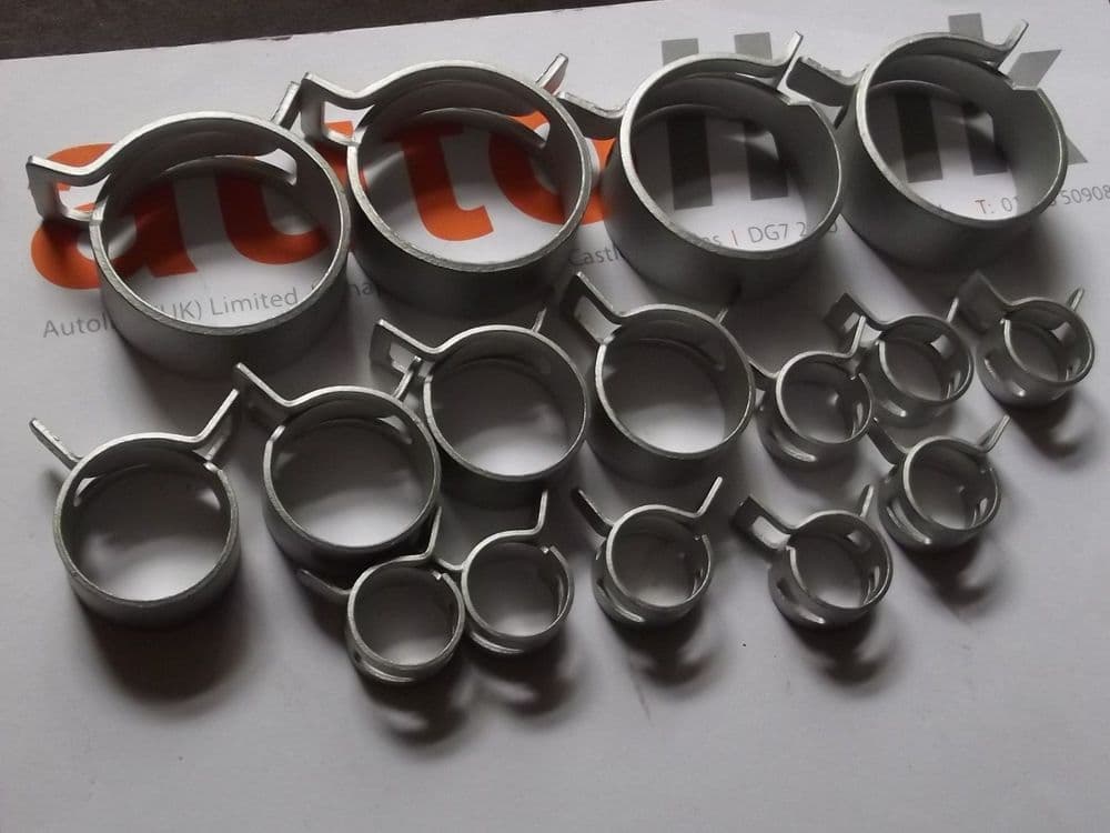 Hose clip set kit for all cooling hoses Mazda MX-5 mk2 16 OEM type hose ...