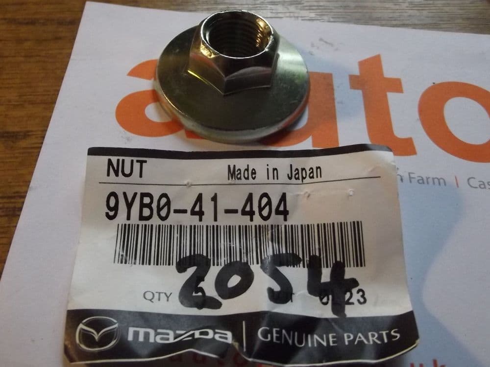 Nut genuine Mazda MX-5 mk3 RX8 M14 ball joints & suspension 9YB041404