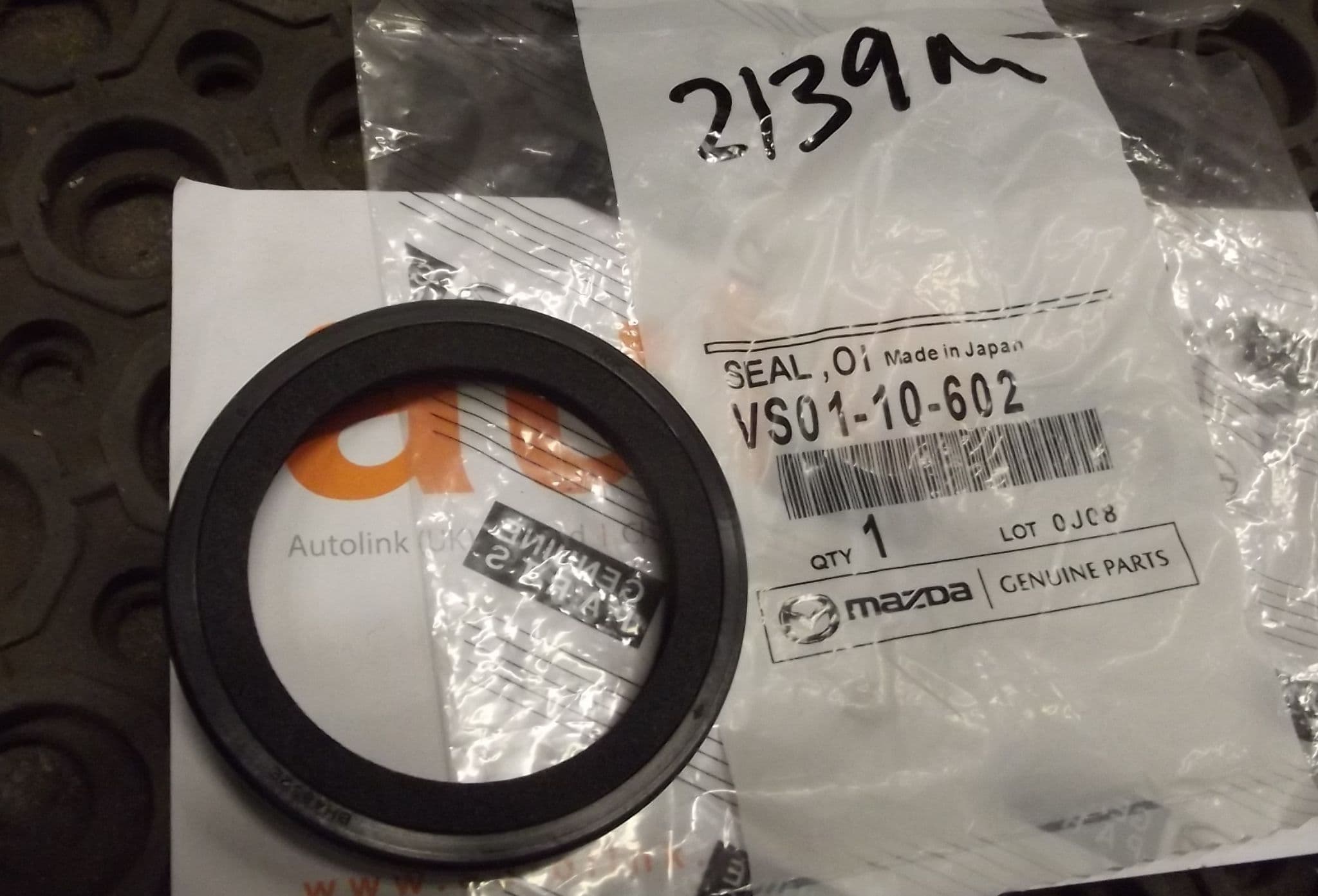 Oil seal crankshaft front genuine Mazda Bongo 2 5 diesel 70mm VS0110602