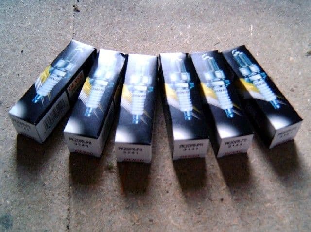 Spark plug set Denso PK20PR-P11 x 6 Mitsubishi GTO Galant etc