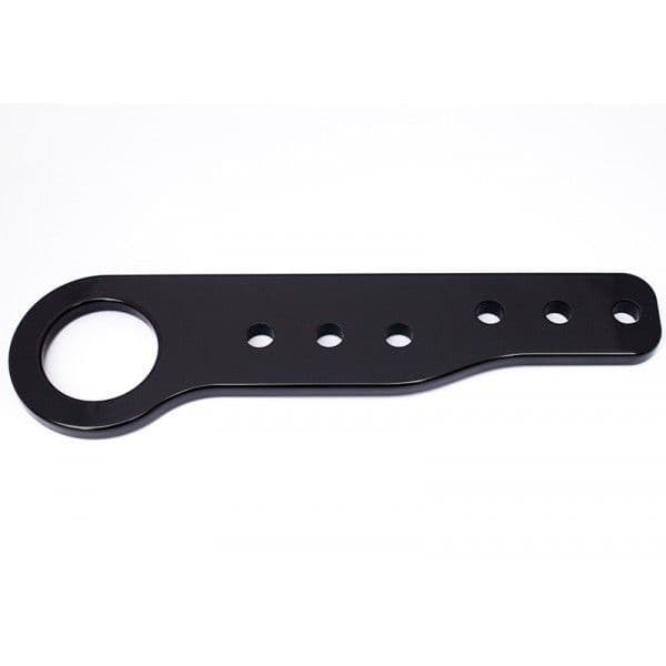 Tow hook rear powdercoated black aluminium MX-5 mk1 JASS Performance