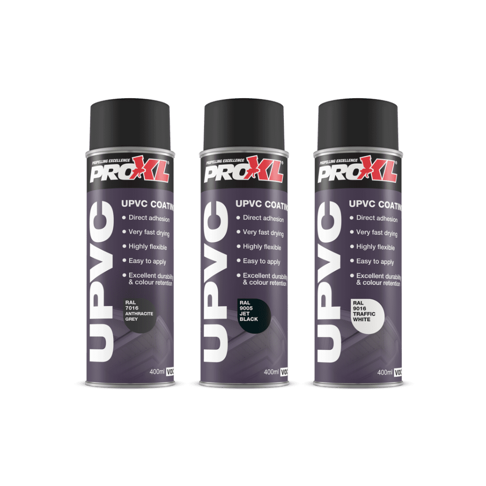 400ML PRO XL RAL 9005 UPVC RESTORATION COATING