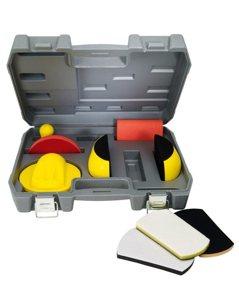 Fast Mover FMT5530 Sanding Kit 7pc Detailing Type in Case