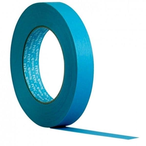 3M 48mm Blue Scotch High Performance Masking Tape 3434 50M Roll & x28 ...
