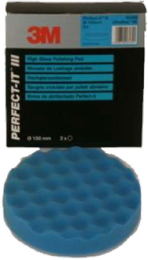 3M Blue High Gloss Polishing Pad X2