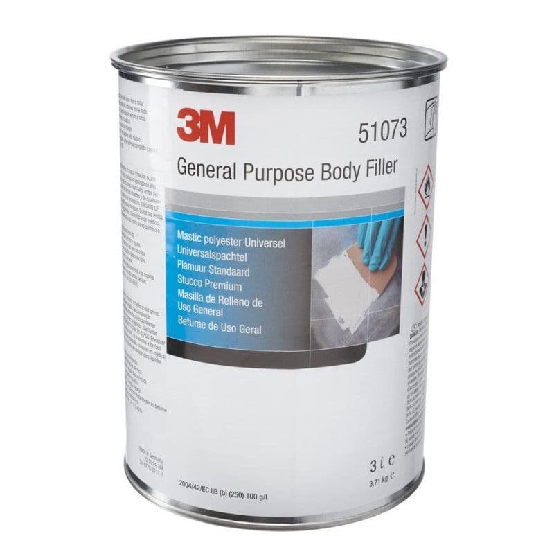 3M General Purpose Body Filler 3ltr & x28;Each& x29;