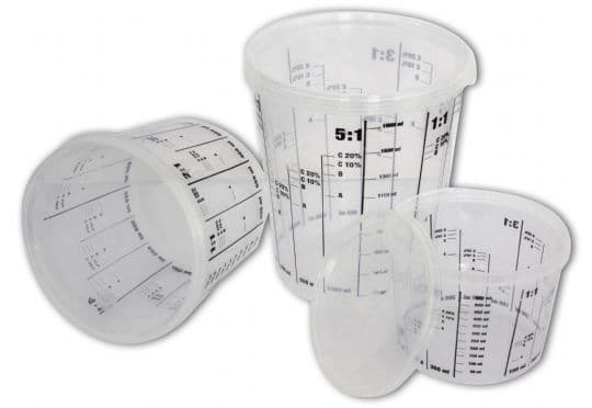 COLAD Printed Car Paint Mixing Cups 1400ml x 300