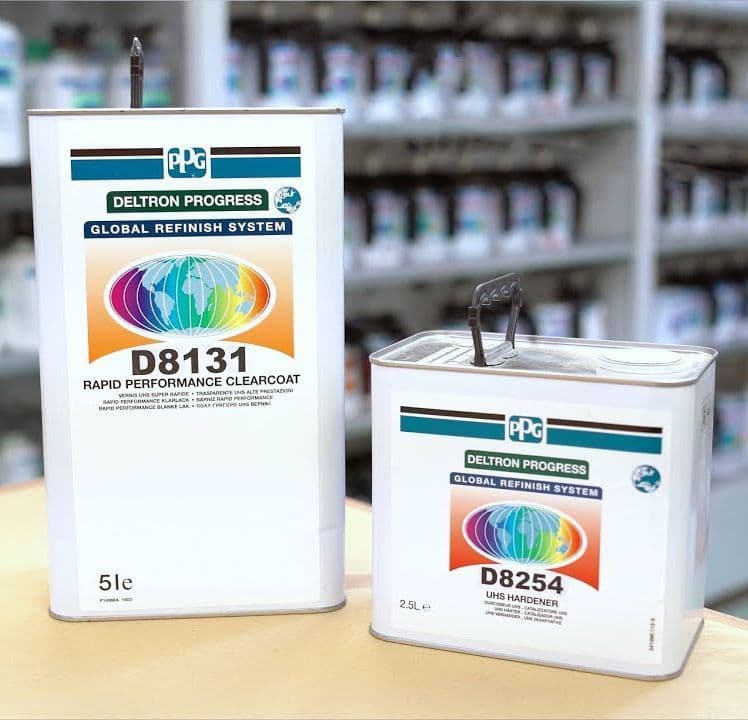 Deltron D8131 UHS Clearcoat 5L D8254 2 5L Activator