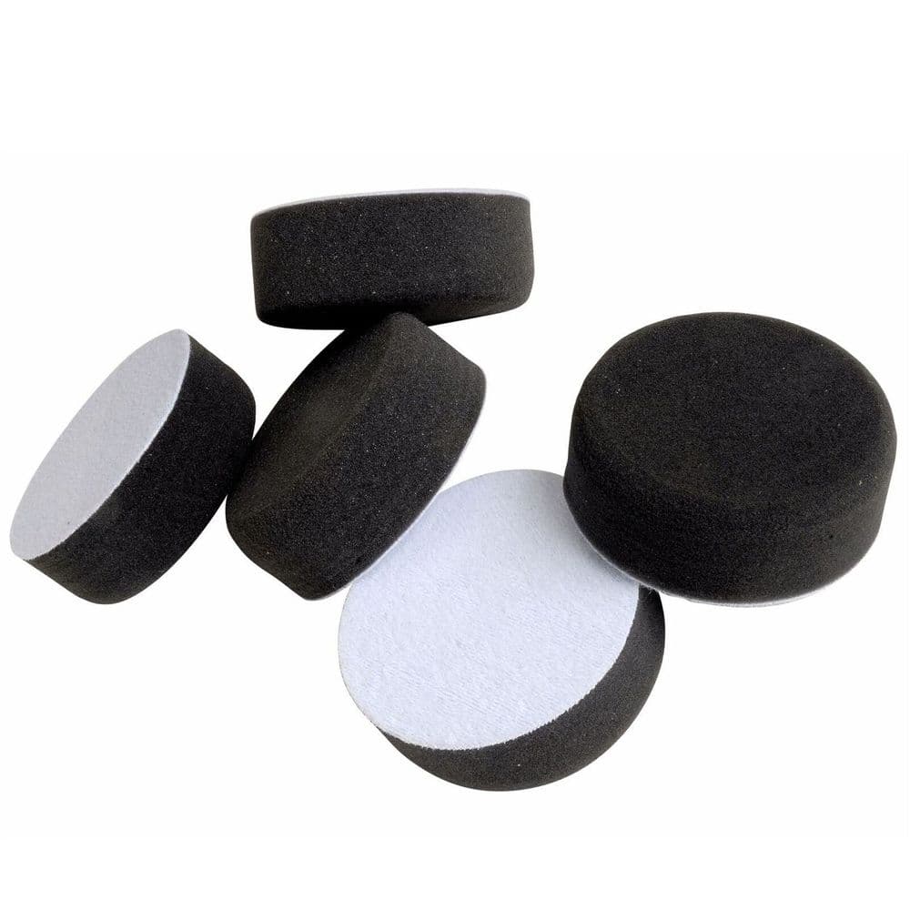 FAST MOVER SOFT POLISHING PAD 75MM H&L BLACK 5PK