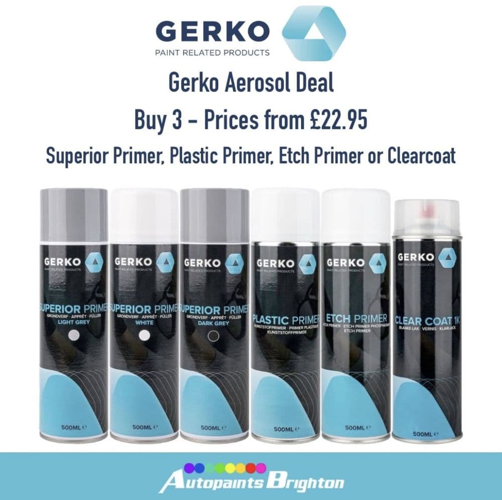 GERKO AEROSOL DEAL - BUY 3 FROM 22 95 VARIOUS CHOICES
