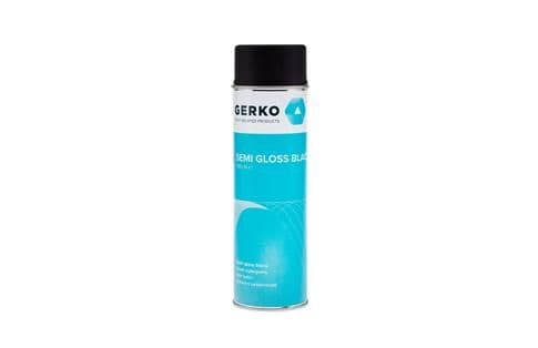 GERKO SEMI GLOSS BLACK AEROSOL 500ML