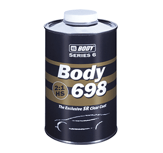 HB BODY 698 2K CLEARCOAT SR Various Sizes