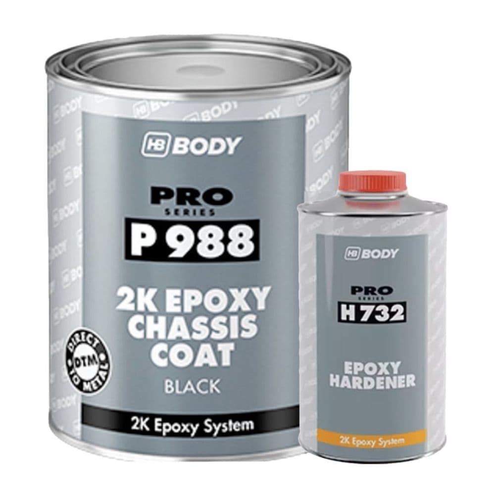 HB BODY 988 / 989 EPOXY PRIMER 5LT KIT Various Colours