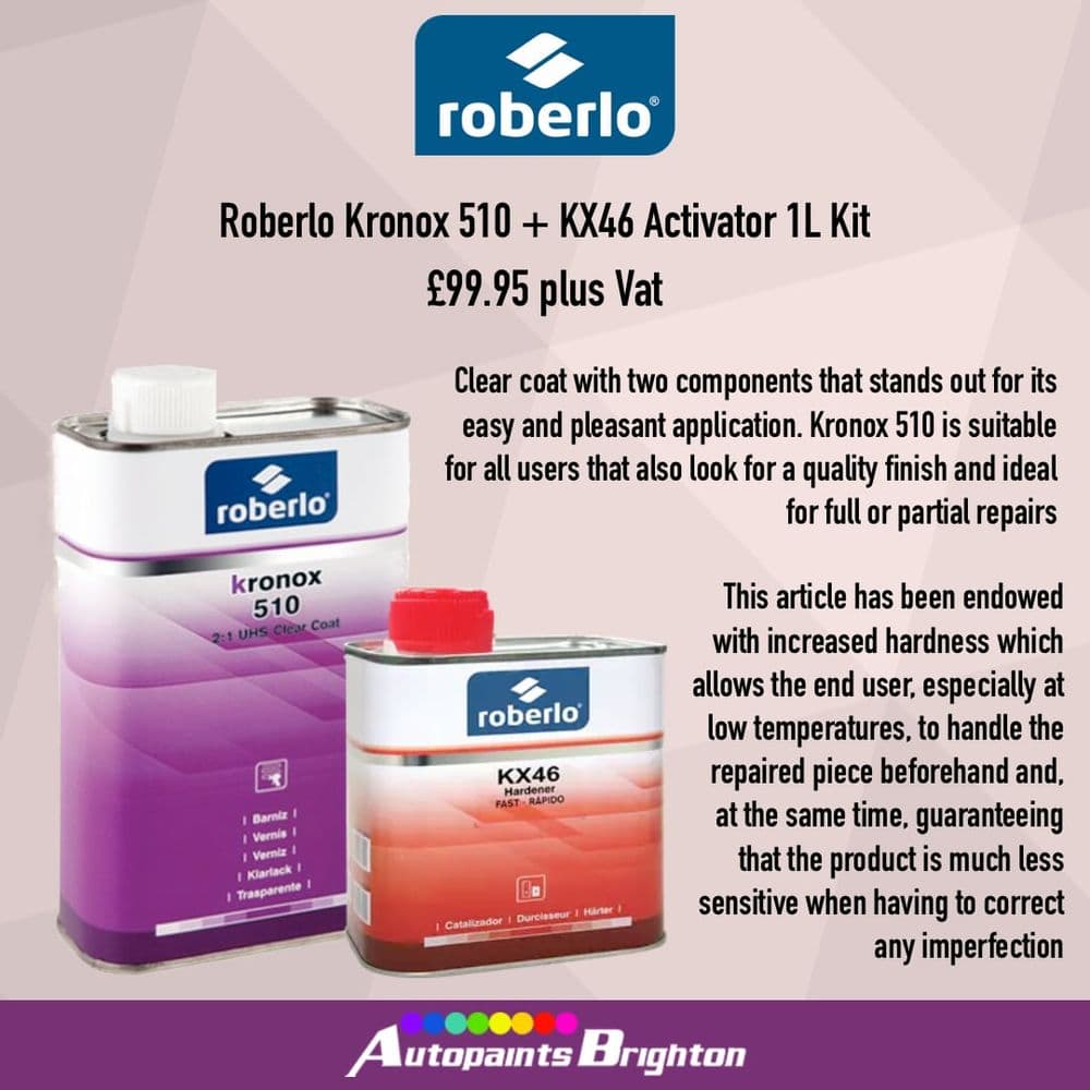 Roberlo Kronox 510 KX46 Act Various Sizes