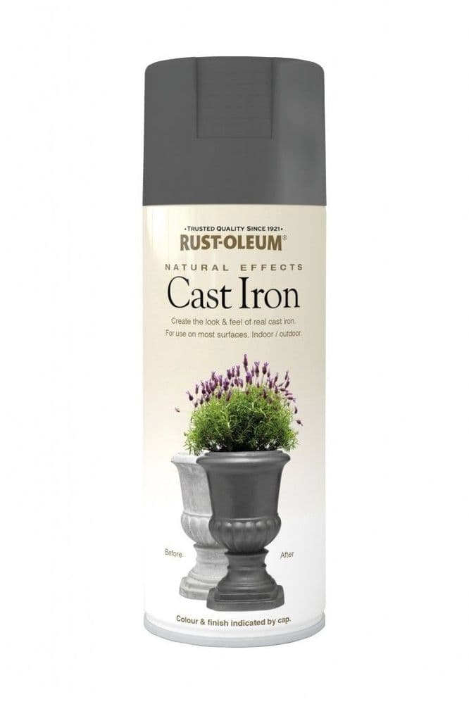 Rust-Oleum Cast Iron Effect 400ml Aerosol