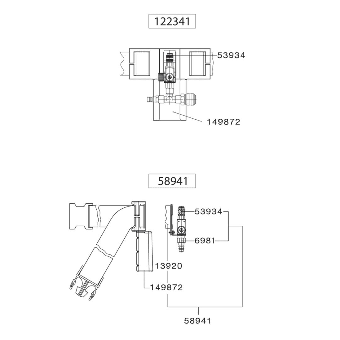 SATA Air Star C Half Mask Respirator Spare Parts