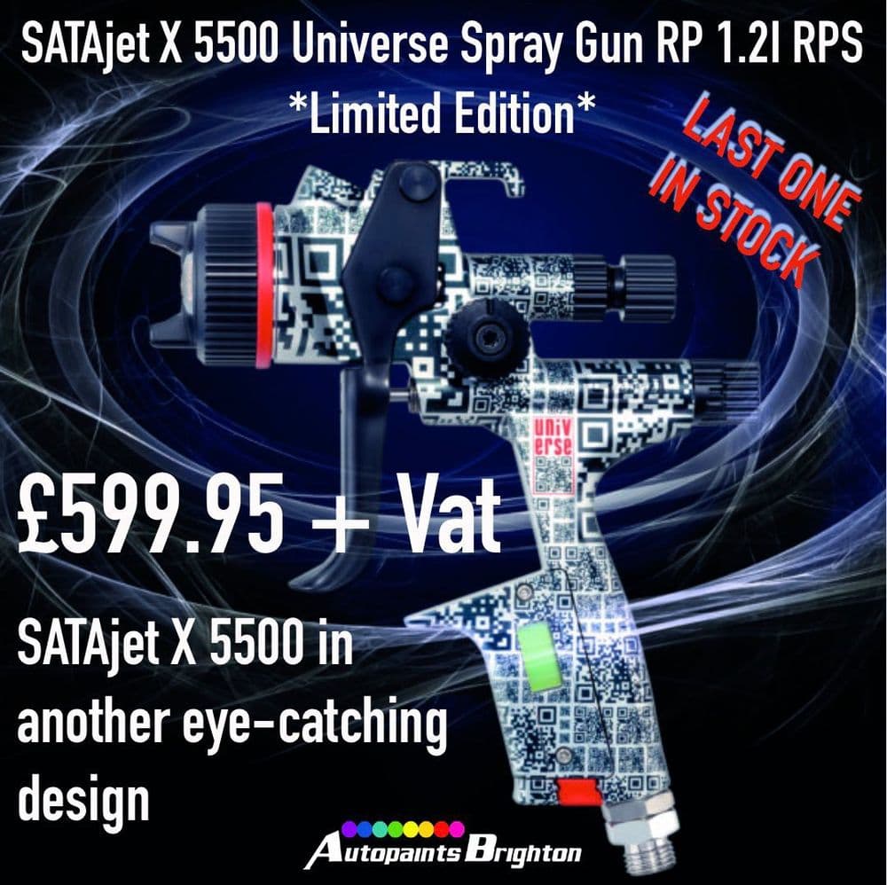SATAjet X 5500 Universe Spray Gun RP 1 2I RPS Limited Edition Last One