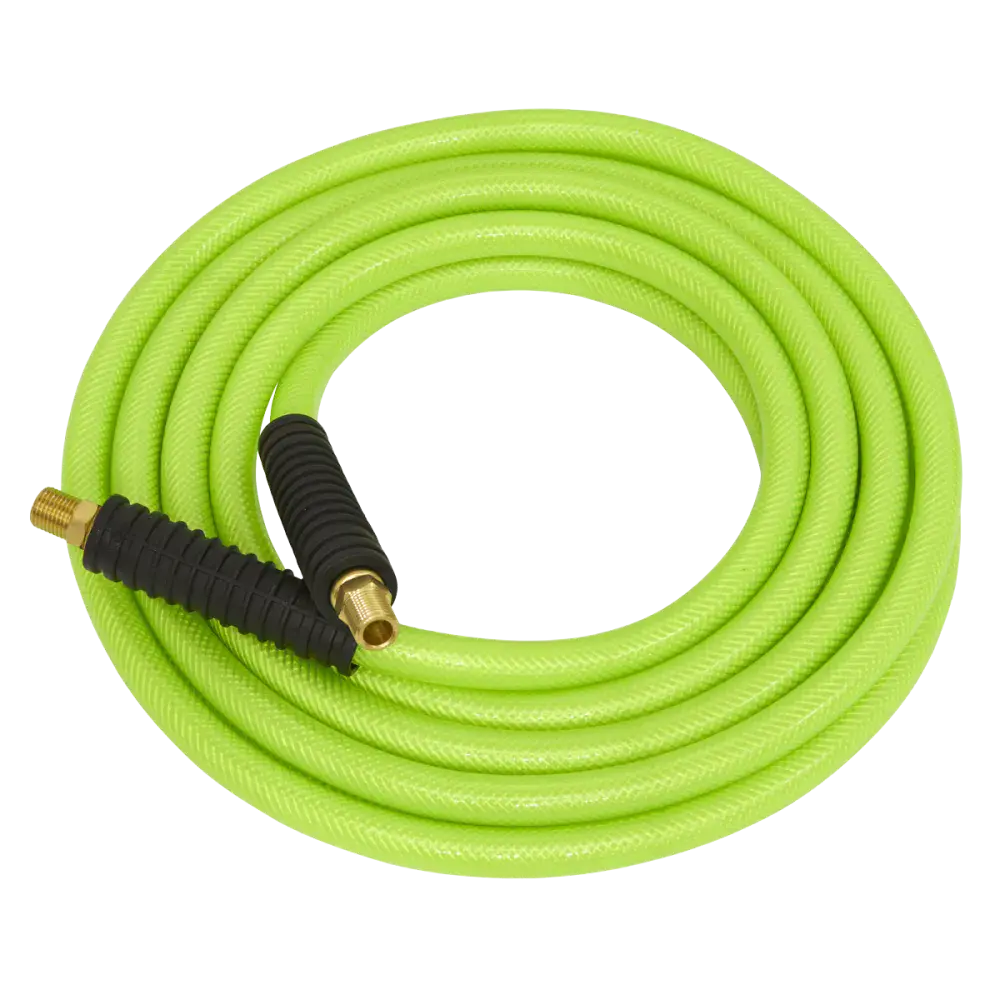 Sealey High-Visibility Air Hose with 1/4"BSP Unions 10m or 15m x 8mm